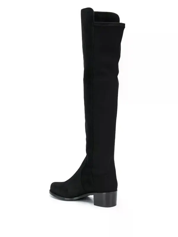 STUART WEITZMAN 45mm Thigh High Boots - Black