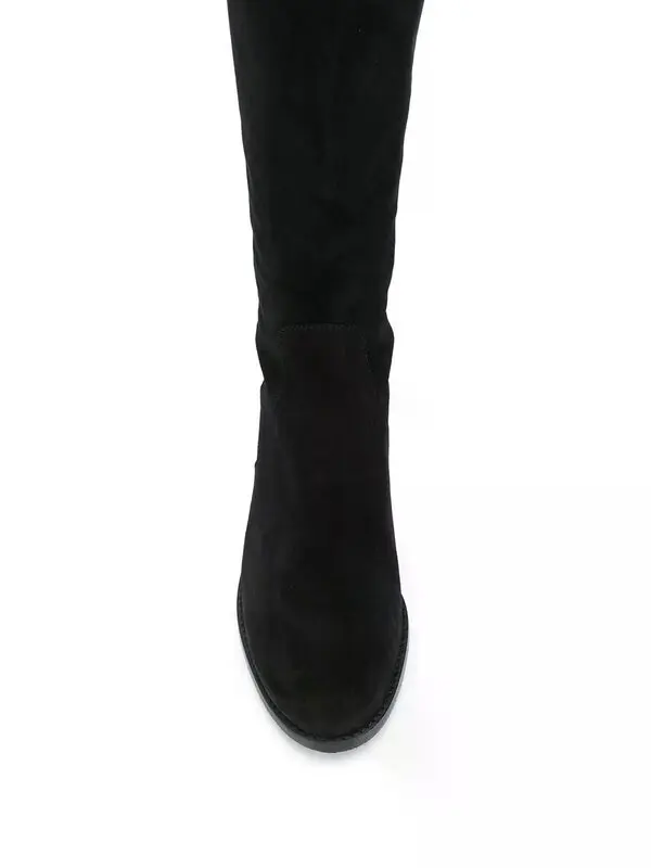 STUART WEITZMAN 45mm Thigh High Boots - Black