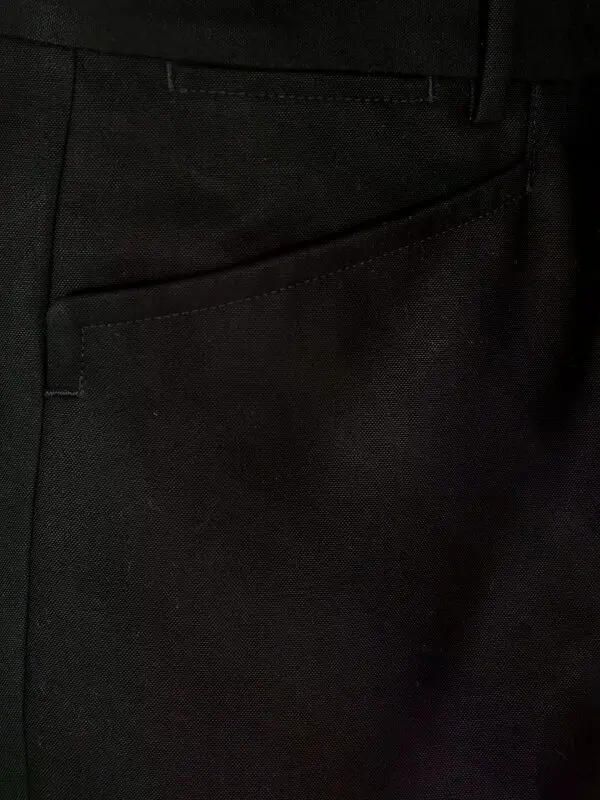 TOM FORD Cotton Trousers - Black