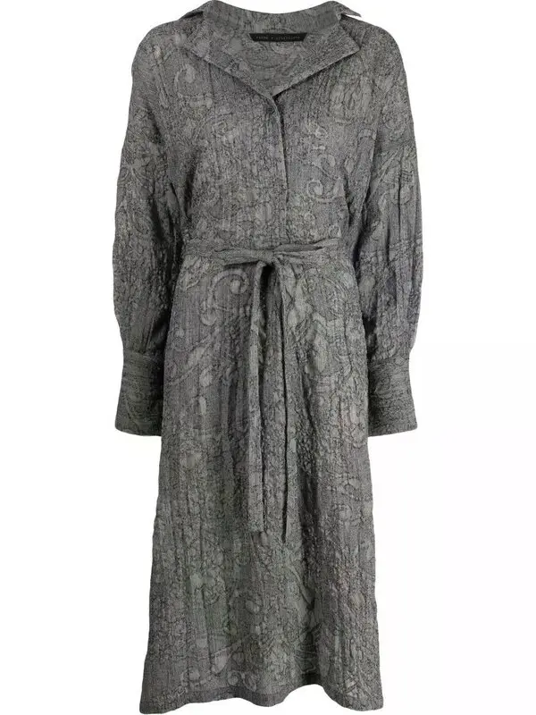 FORME D'EXPRESSION Wool Knitted Tunic Dress