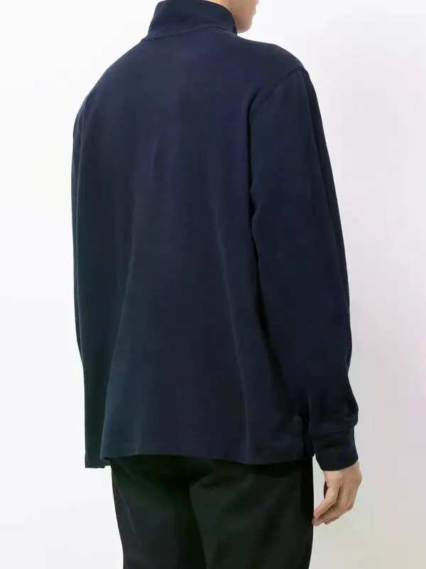 Polo Ralph Lauren High-neck Polo Sweatshirt - Blue