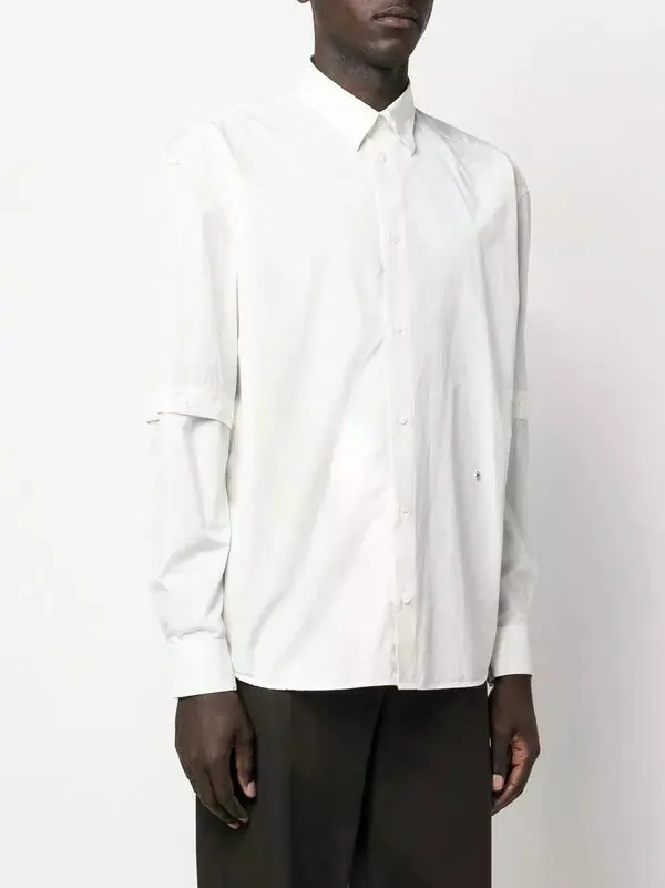 Études Studio Detachable-sleeved Cotton Shirt