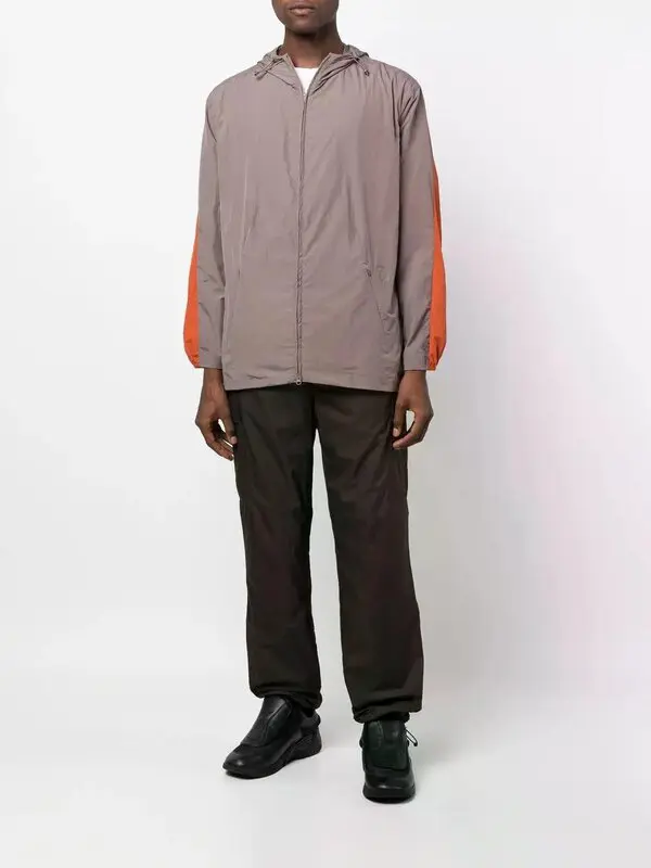 Y3 Colour-block Hooded Jacket