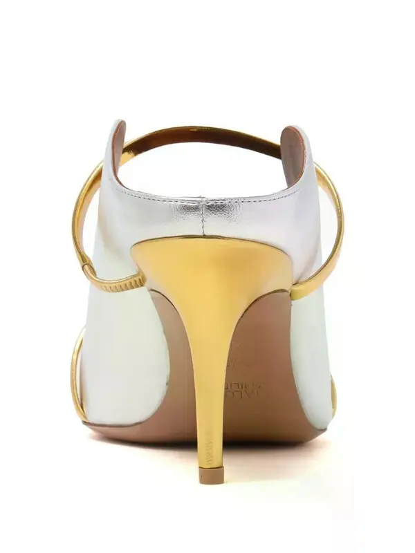 MALONE SOULIERS Maureen 90 Mm Mules - Silver