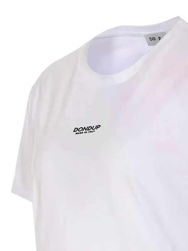 DONDUP Logo Detail T-shirt - White