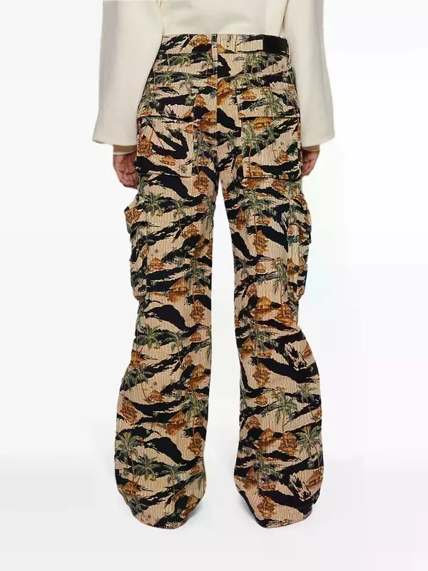 Amiri M65 Repeat Palm Baggy Cargo Pants