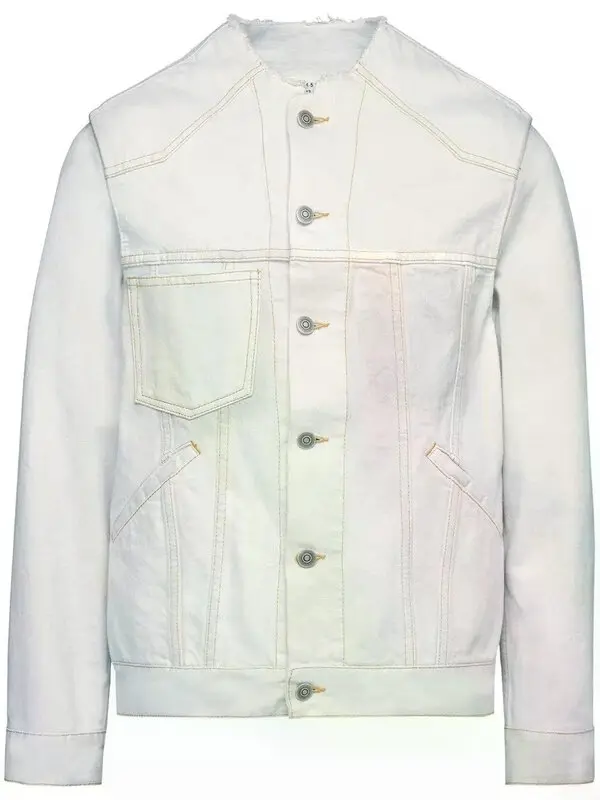 MAISON MARGIELA Selvedge Denim Jacket - Neutrals
