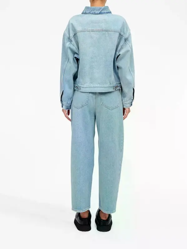 MAISON MARGIELA Light Wash Denim Trucker Jacket