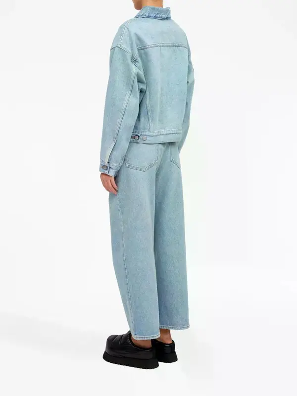 MAISON MARGIELA Light Wash Denim Trucker Jacket