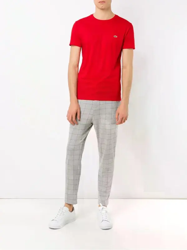 Lacoste Embroidered Logo T-shirt - Red