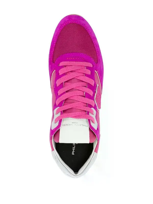Philippe Model Tropez Lace-up Sneakers - Pink