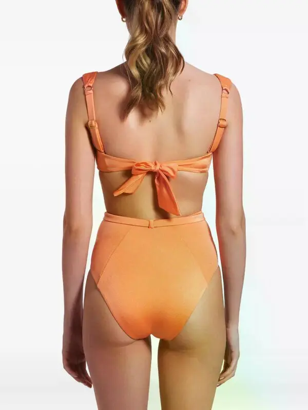 NOIRE SWIMWEAR Seashell Charm Bikini Set - Orange