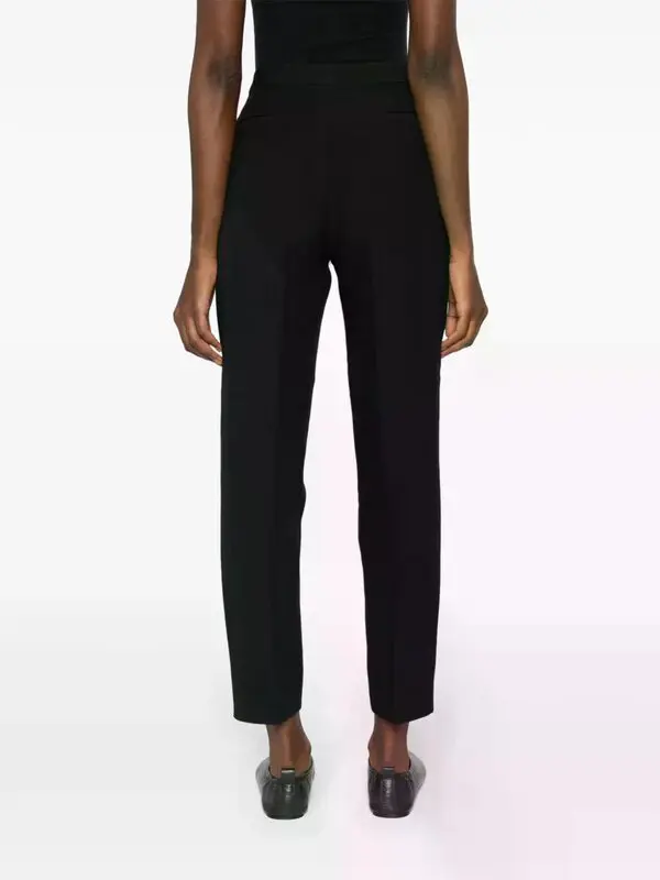 Fabiana Filippi Mid-rise Slim Wool-silk Blend Trousers