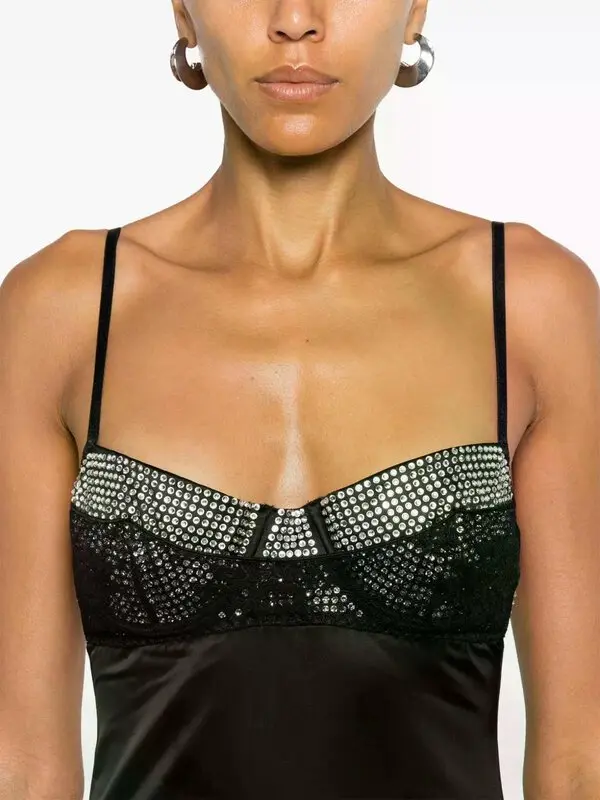 Oseree Embellished Tube Dress
