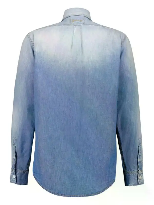 Givenchy Patchwork Denim Shirt