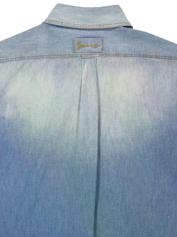 Givenchy Patchwork Denim Shirt