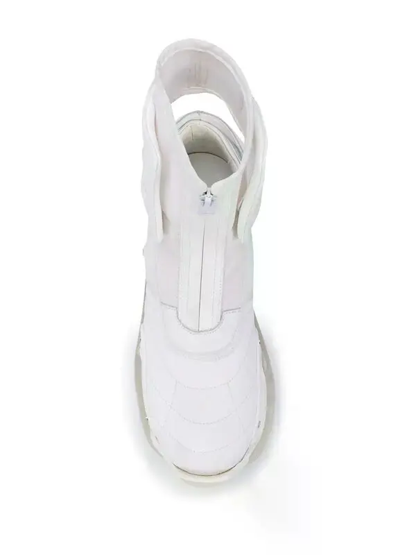 Swear London Fatalis Nitro Cut-out Zip-up Sneakers - White