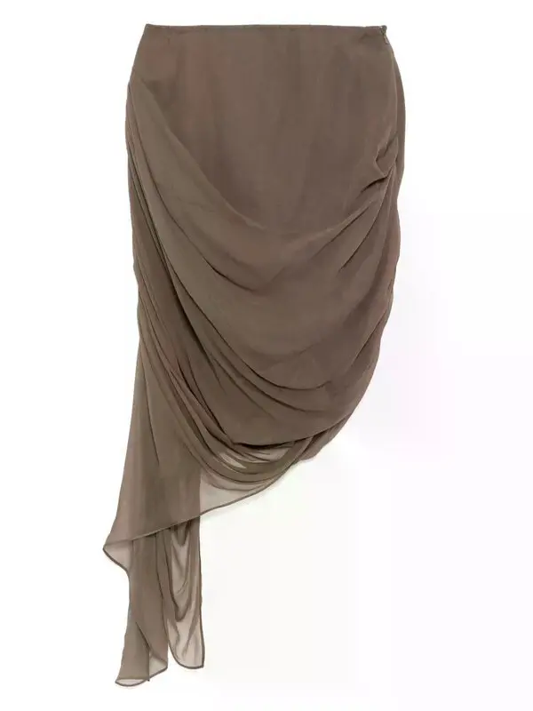JNBY Asymmetric Draped Skirt