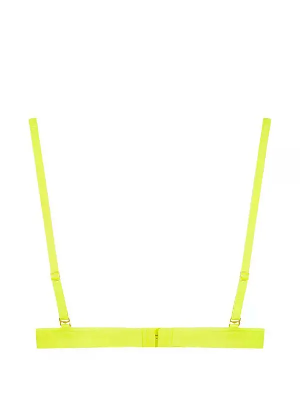 MAISON CLOSE Corps À Corps Neon Triangle-cup Bra - Yellow