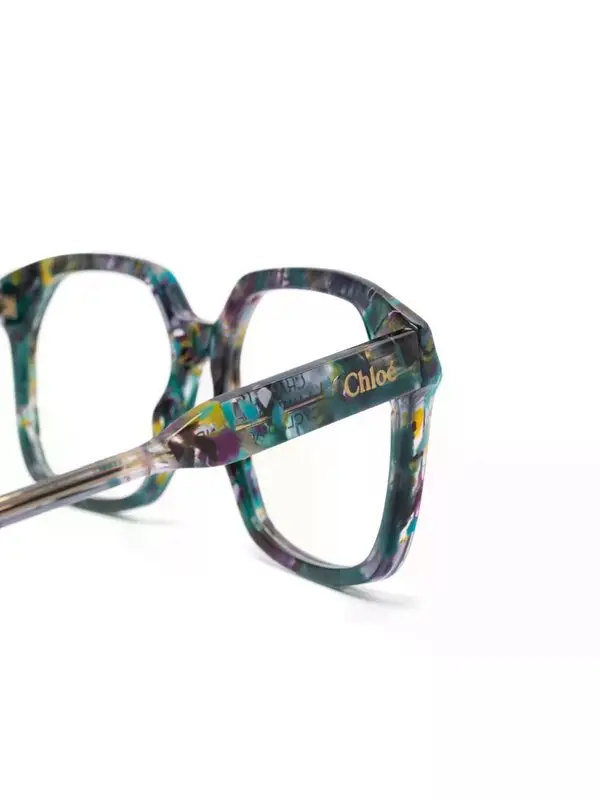 Chloé Harlequin Patterned Eyeglasses