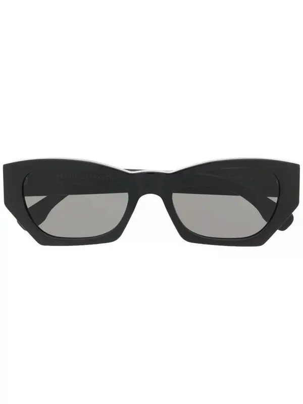 RETROSUPERFUTURE Amata Rectangular-frame Sunglasses - Black
