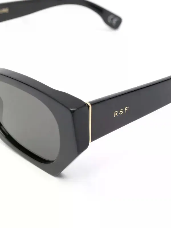 RETROSUPERFUTURE Amata Rectangular-frame Sunglasses - Black