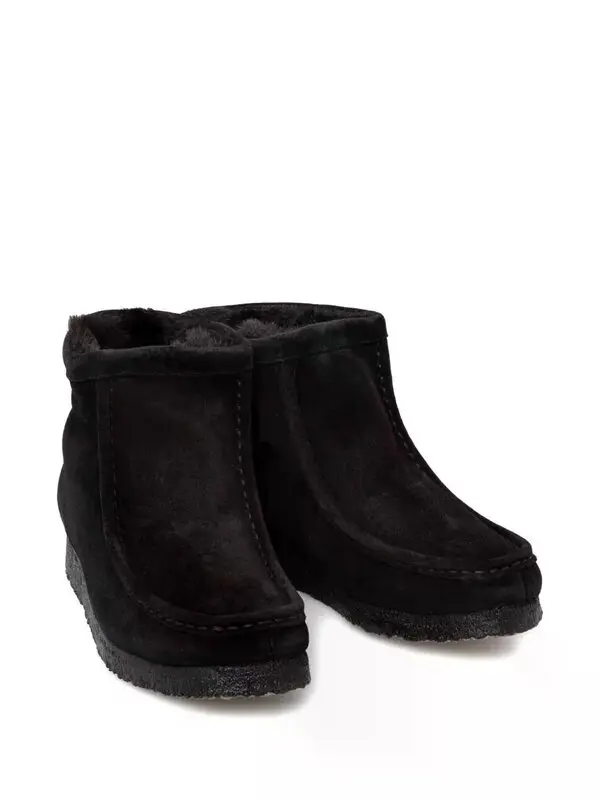 Clarks Wallabee Hi Suede Boots