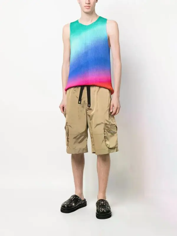 Versace Drawstring Waist Cargo Shorts