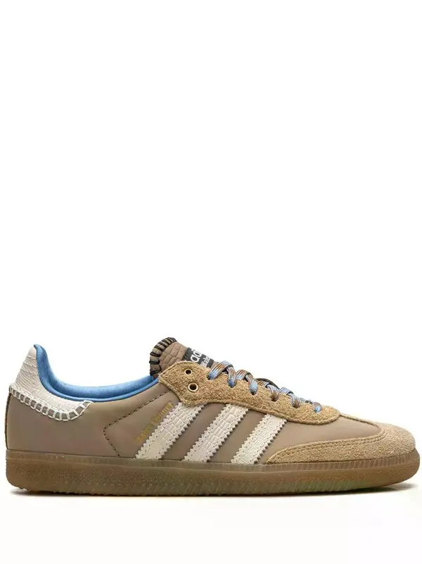 Adidas X Wales Bonner Samba Desert White Sneakers - Neutrals
