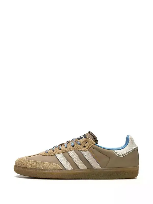 Adidas X Wales Bonner Samba Desert White Sneakers