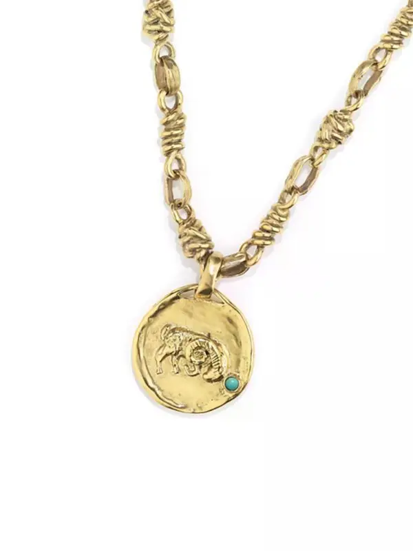 GOOSSENS Talisman Aries Medal Necklace