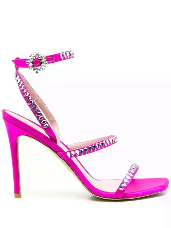 STUART WEITZMAN Embellished High Heel Pumps
