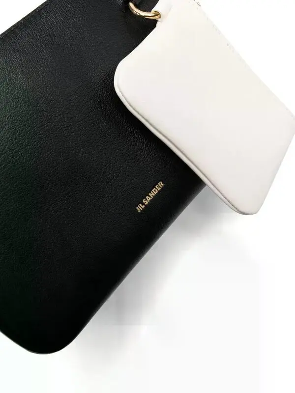 JIL SANDER Nappa Leather Bag With Detachable Coin Purse