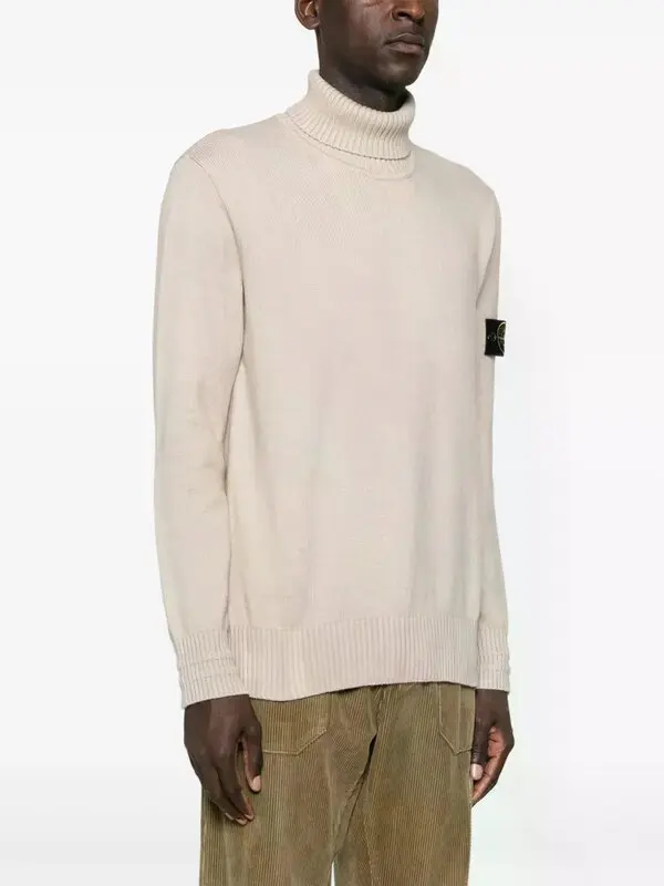 Stone Island Compass Badge Knit Sweater