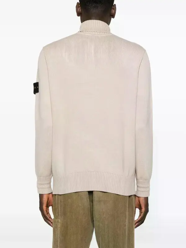 Stone Island Compass Badge Knit Sweater