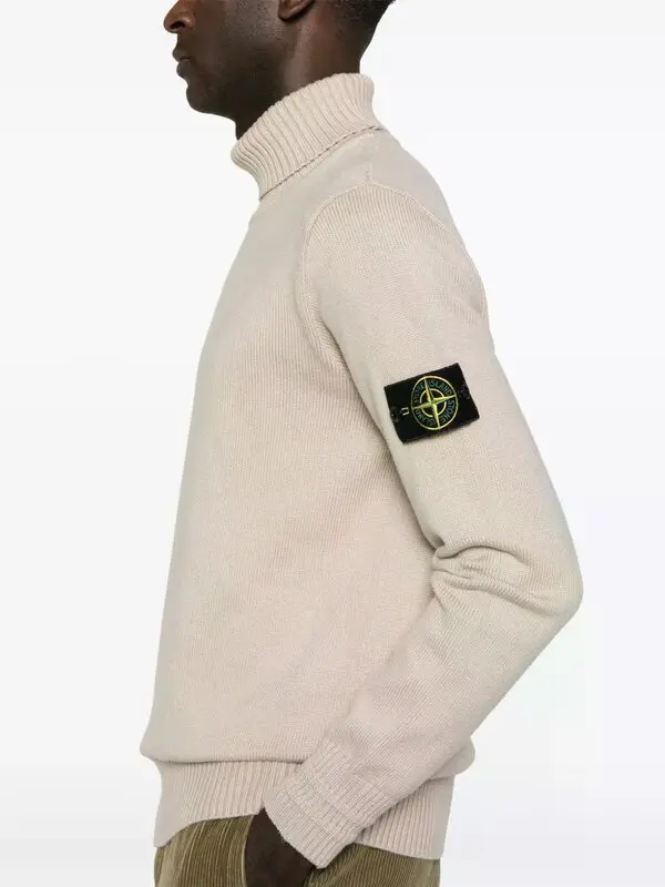 Stone Island Compass Badge Knit Sweater