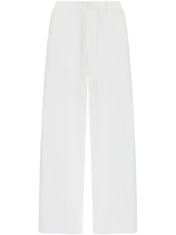 Dsquared2 High-waist Wide-leg Trousers - White