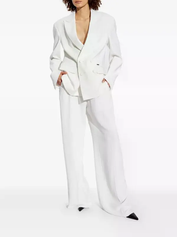 Dsquared2 High-waist Wide-leg Trousers