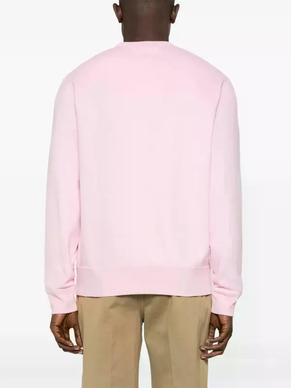 Polo Ralph Lauren Classic Sweatshirt With Polo Pony Motif - Pink