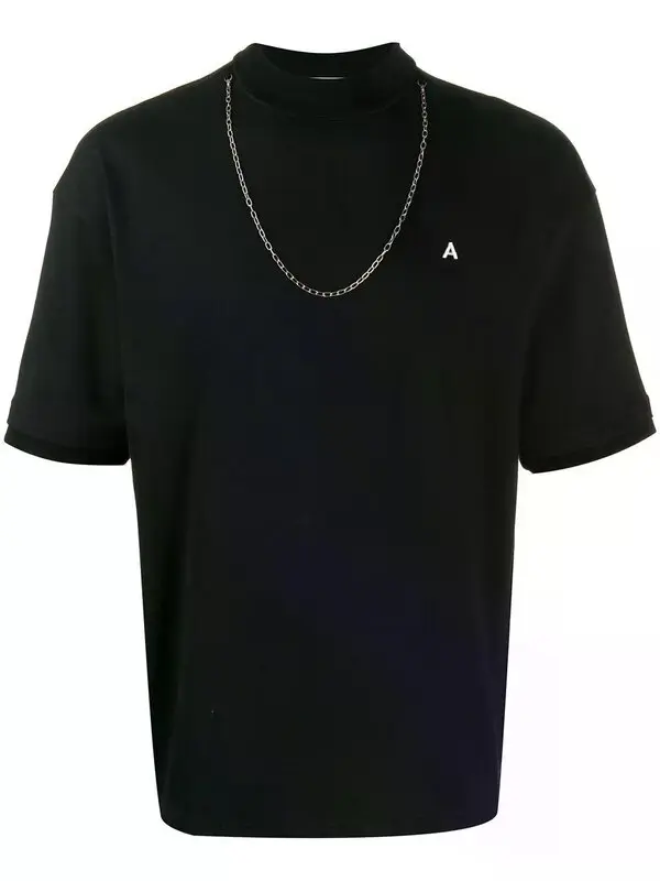 AMBUSH Chain Necklace T-shirt - Black