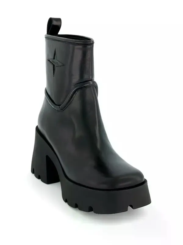 NODALETO Bulla Rainy Leather Boots