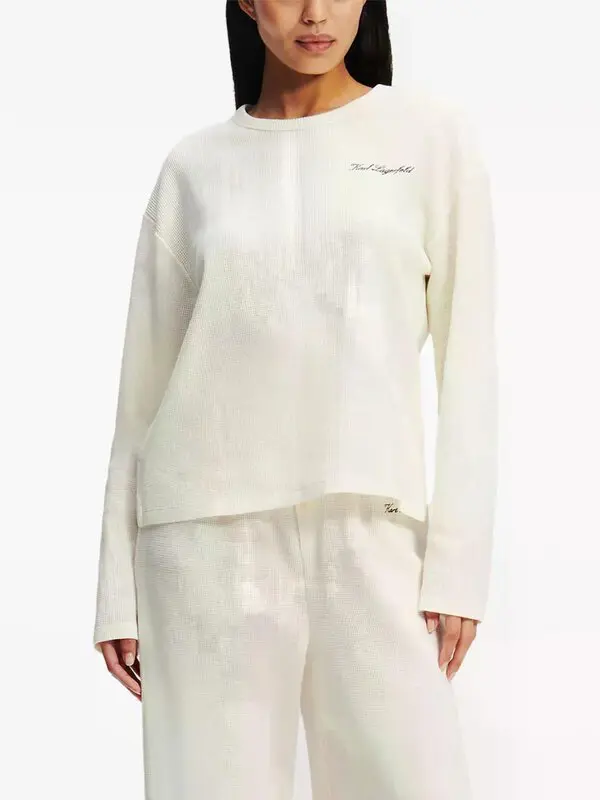 Karl Lagerfeld Hotel Karl Sheer Pyjama Set