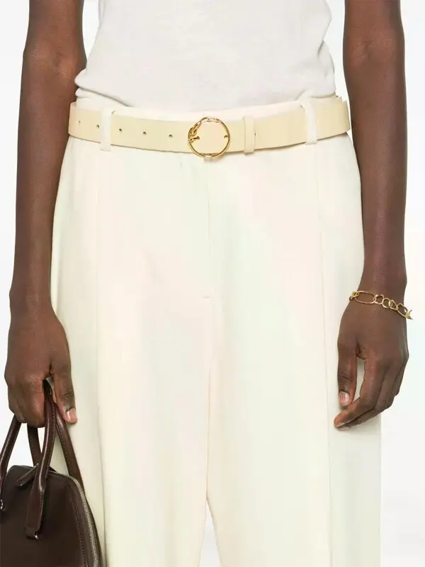 TOTEME Pleated Tapered Leg Trousers