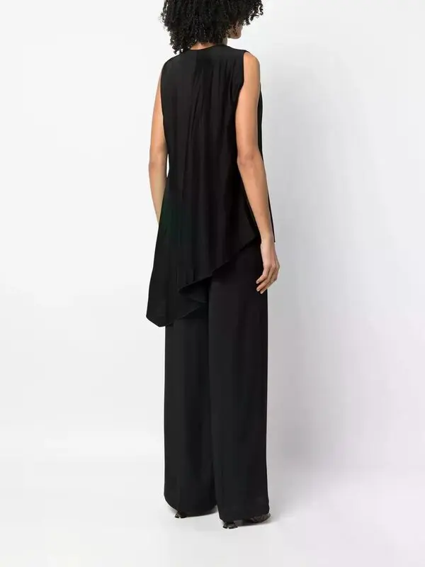 JOSEPH Asymmetric Pleated Vest