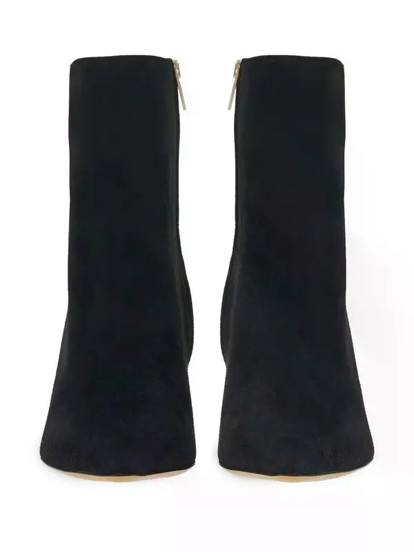FERRAGAMO 70mm Pointed Toe Ankle Boots