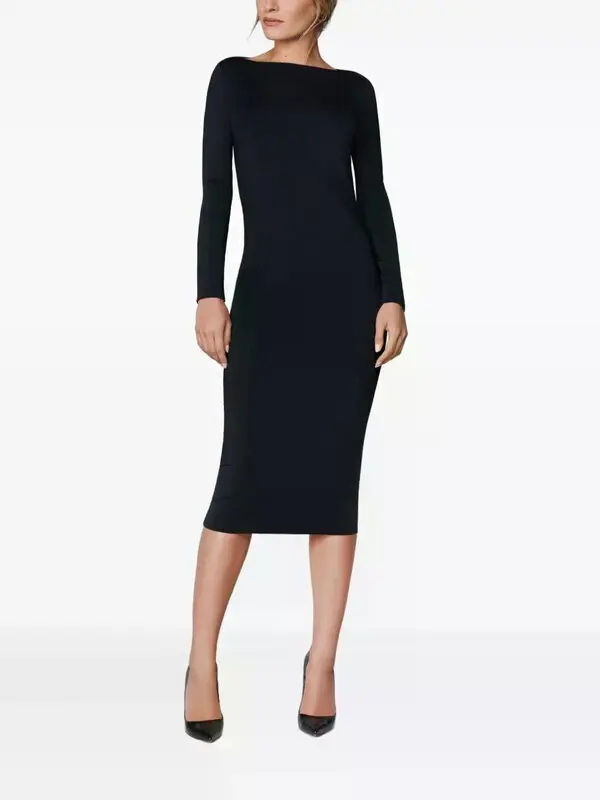 MAISON CLOSE 019 Open-back Midi Dress