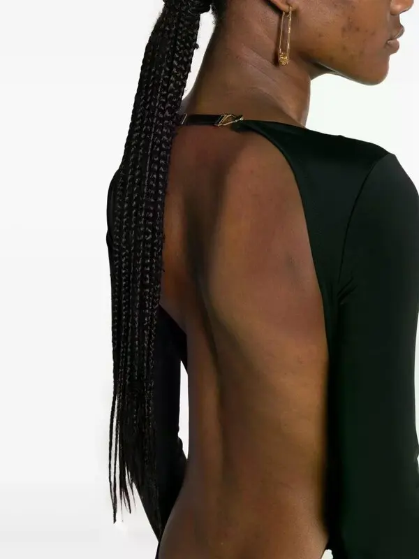 MAISON CLOSE 019 Open-back Midi Dress