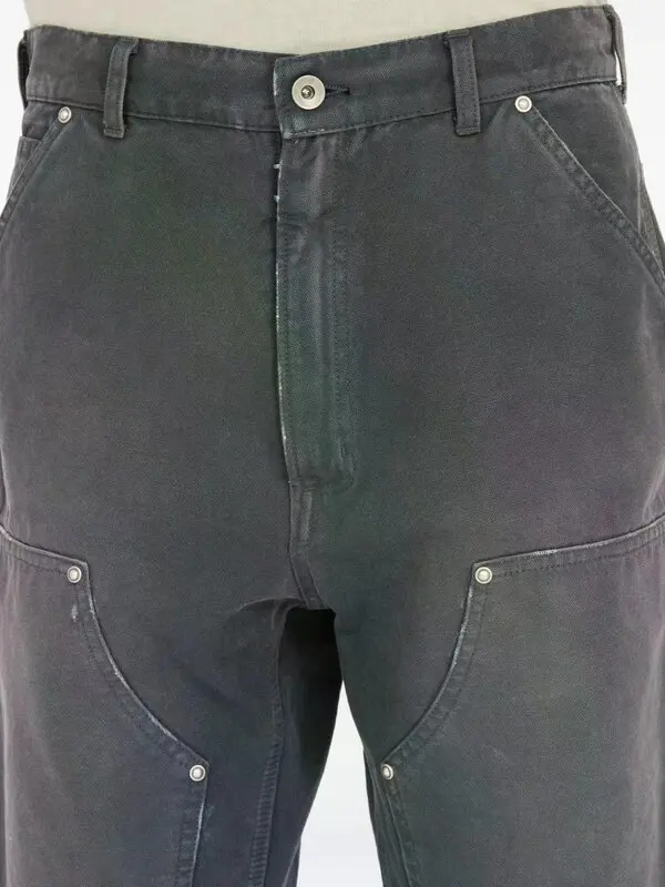 MAISON MARGIELA Denim Carpenter Shorts - Grey