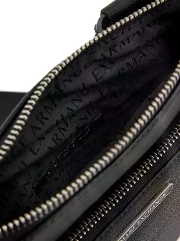 Armani Exchange Logo Plaque Messenger Bag