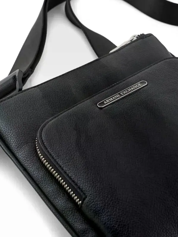 Armani Exchange Logo Plaque Messenger Bag